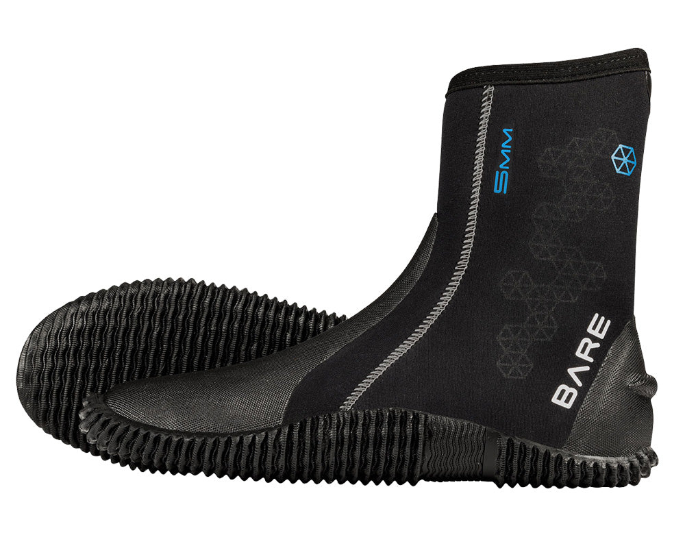 Bare 5mm S-Flex Boots – Splash Underwater Imaging