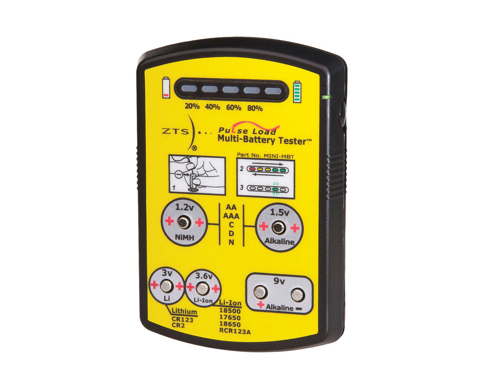 ULTRALIGHT MINI MULTI BATTERY TESTER – Splash Underwater Imaging